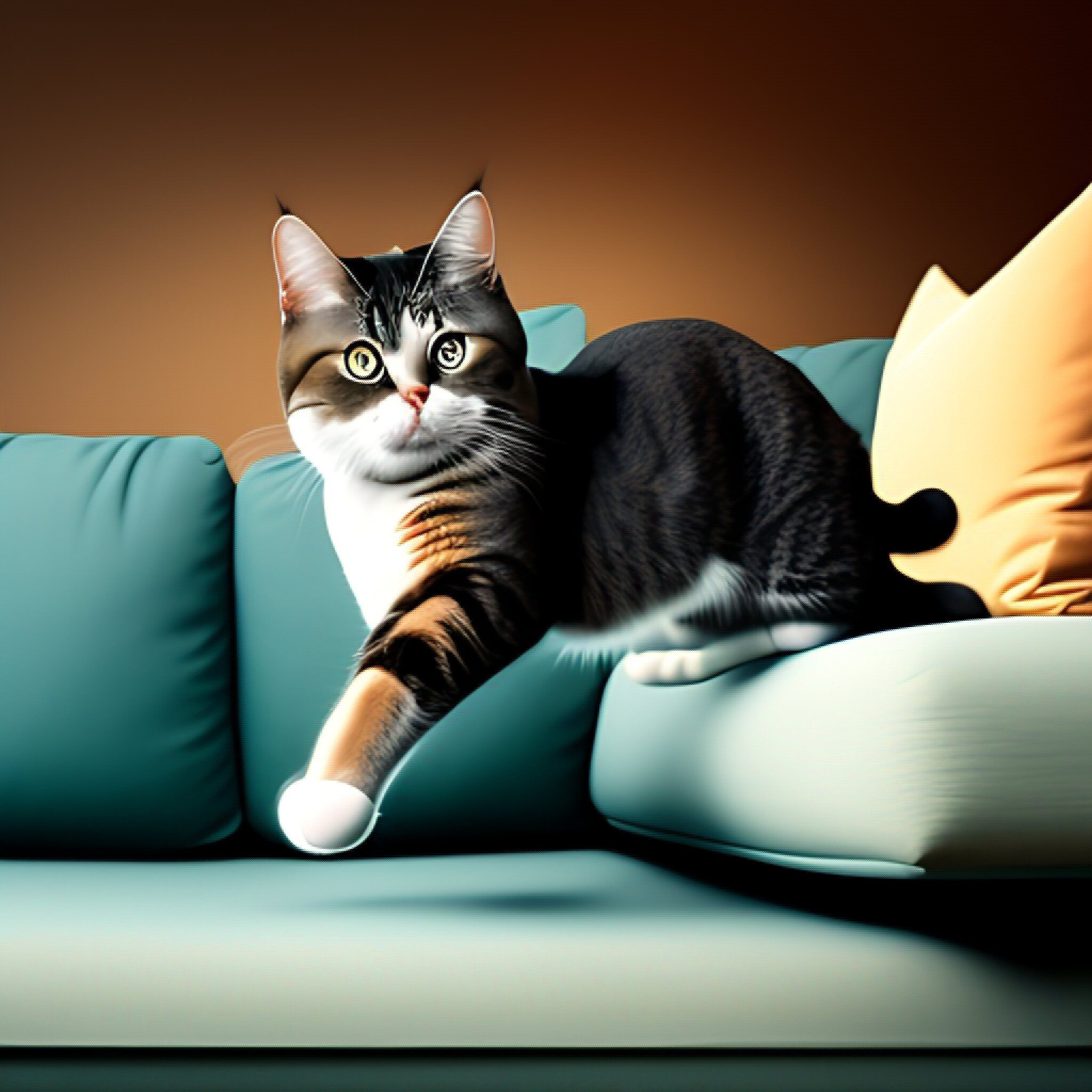 Why does my cat make a mrr noise every time he jumps? – TheFeistyFeline